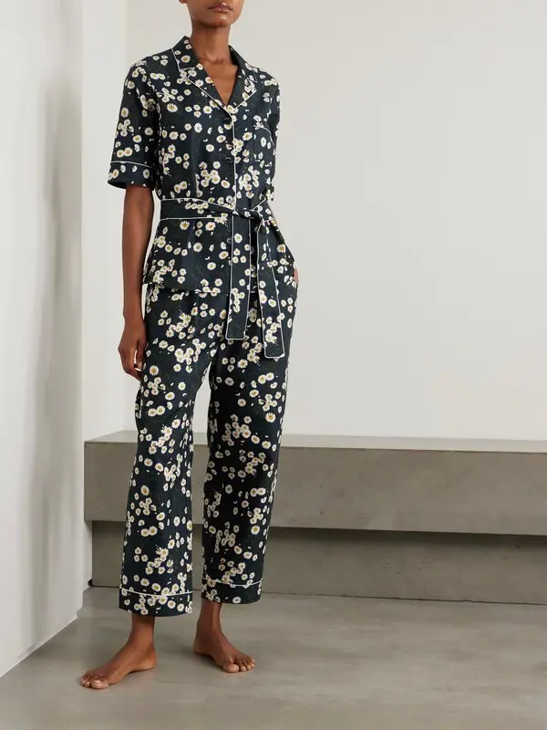 ERES Romance Je T'aime Printed Pajamas