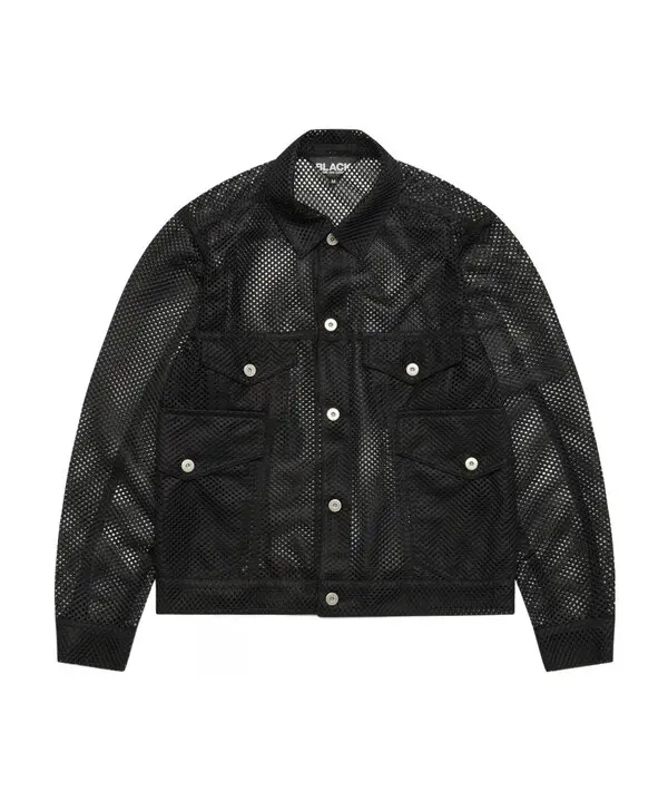 Comme Des Garçons Long Sleeve Mesh Jacket