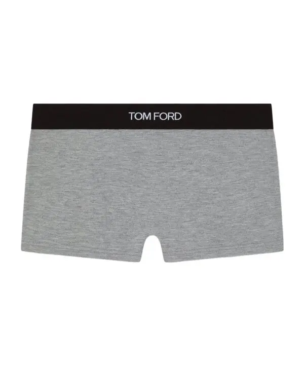 TOM FORD Logo Waistband Boxers - Gray