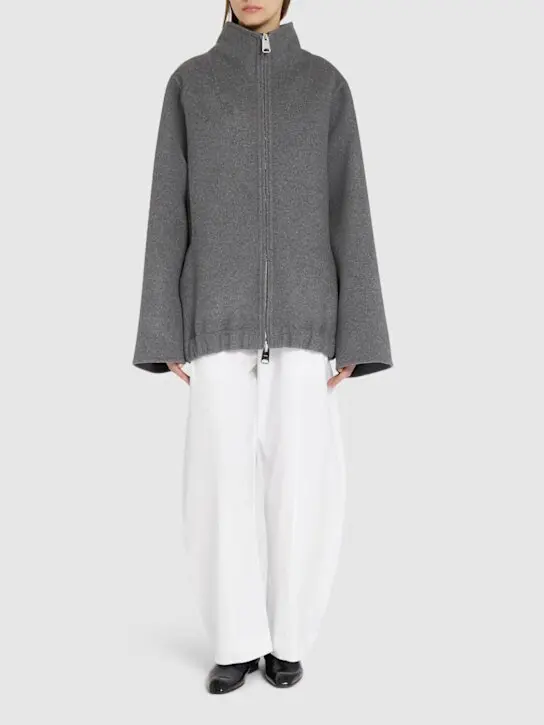 Khaite Garet Wool Short Coat