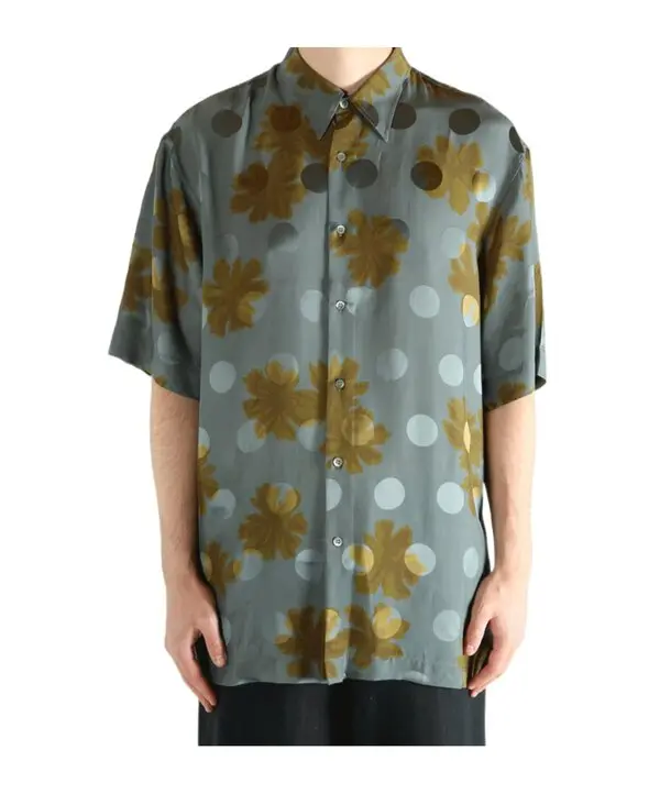Dries Van Noten Sparse Flower Print Shirt