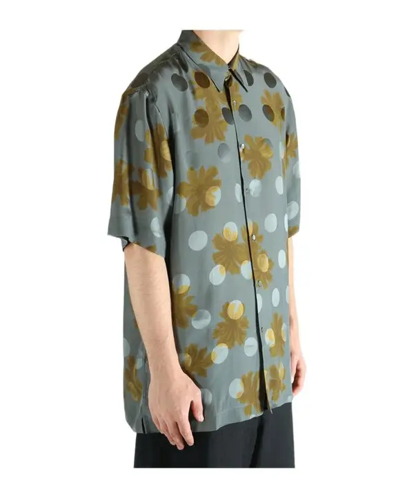 Dries Van Noten Sparse Flower Print Shirt