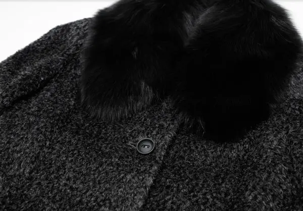Max Mara Fur Collar Coat