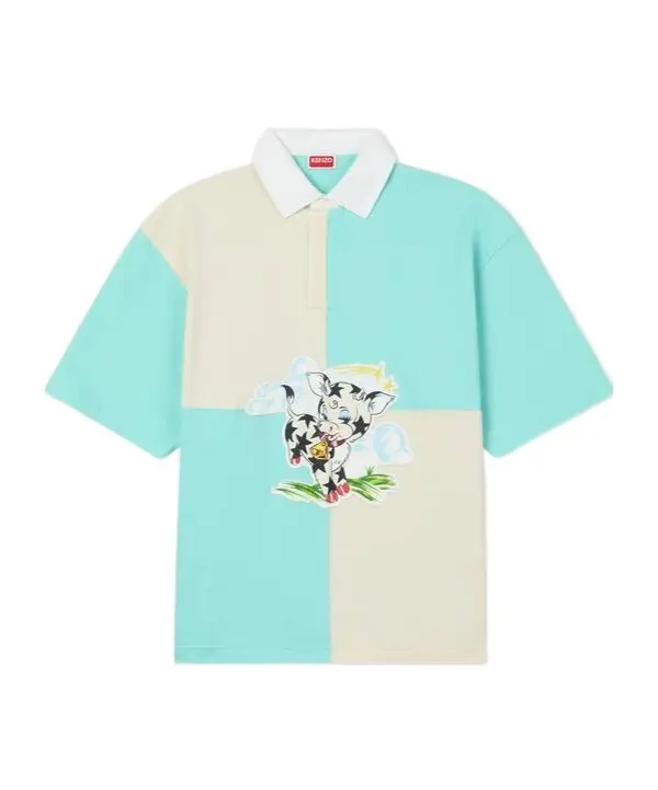 Kenzo Cartoon Relax Polo Shirt - Multicolor