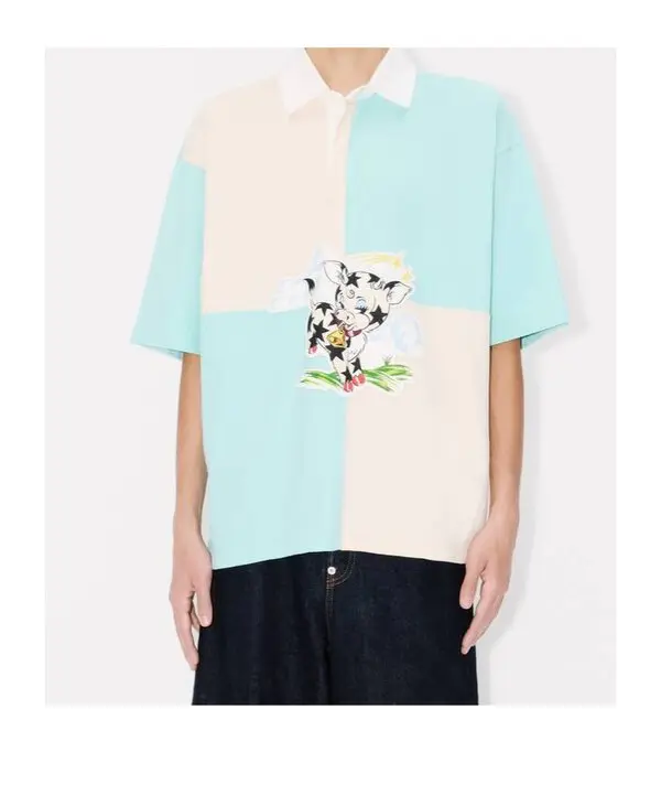 Kenzo Cartoon Relax Polo Shirt - Multicolor