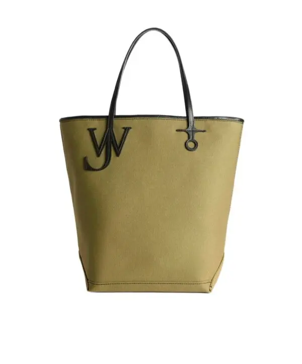 J.W.ANDERSON Jw Anderson Anchor Large Tote Bag - Khaki/black