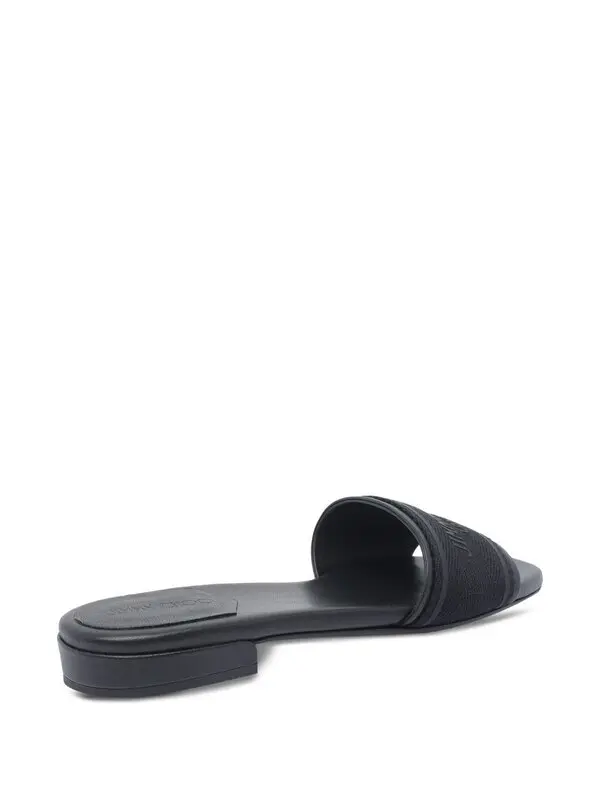 JIMMY CHOO Open-toe Flat Slides