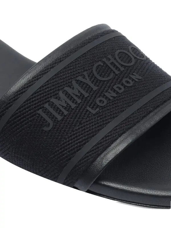 JIMMY CHOO Open-toe Flat Slides