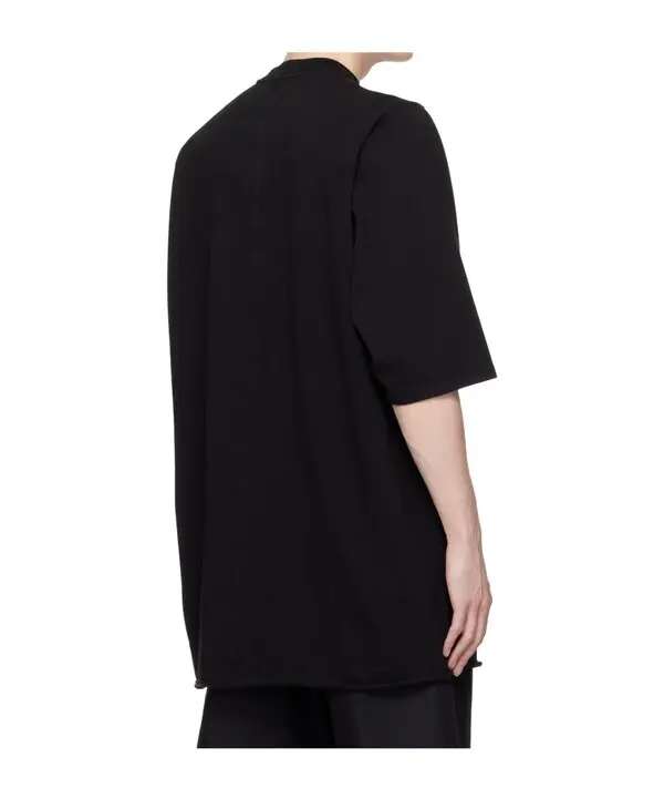 Rick Owens Temple Jumbo Crew Neck T-shirt - Black