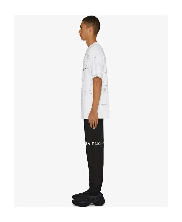 Givenchy Logo Printed Rear-welt Pocketed Track Pants - Black
