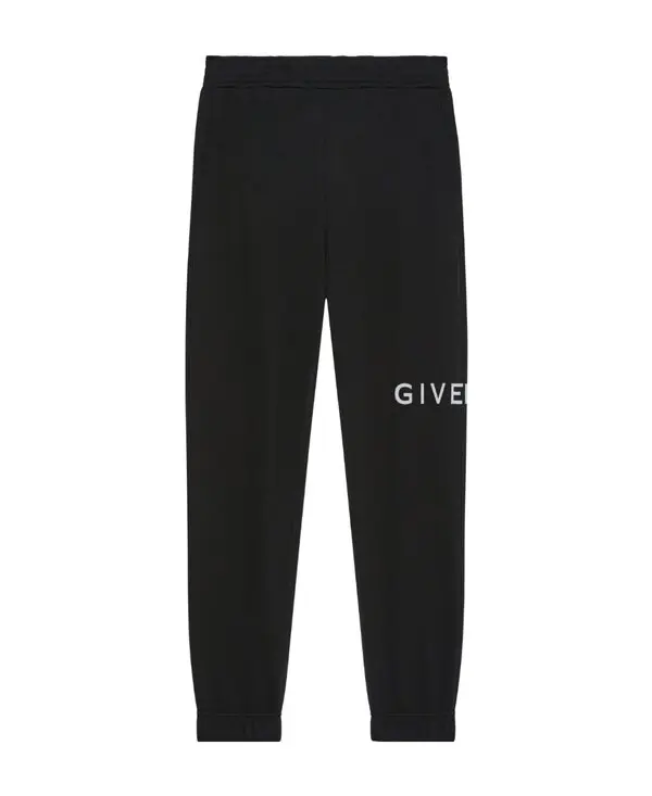 Givenchy Logo Printed Rear-welt Pocketed Track Pants - Black