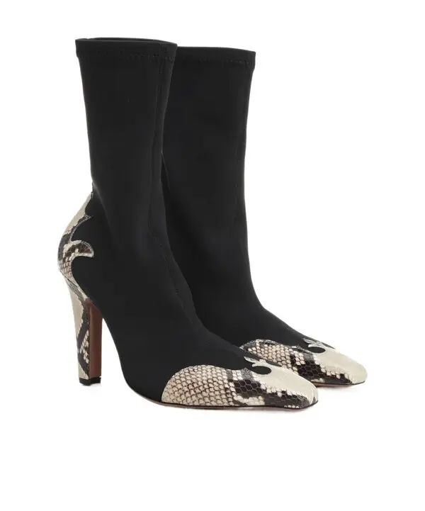 Paris Texas Belle Western Ankle Boots