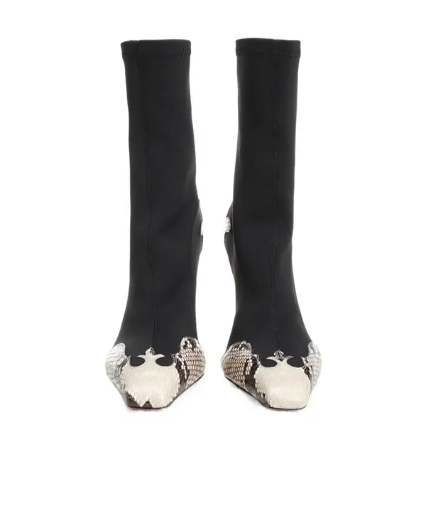 Paris Texas Belle Western Ankle Boots