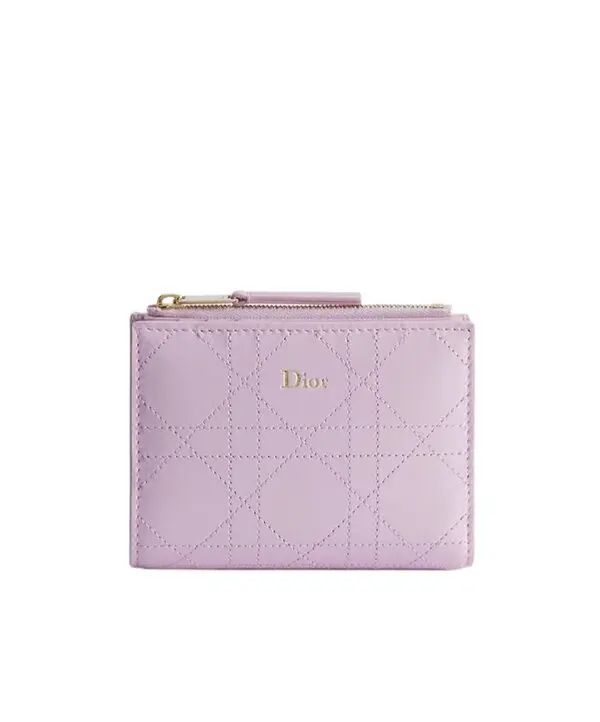 Dior Trianon Dahlia Wallet - Purple