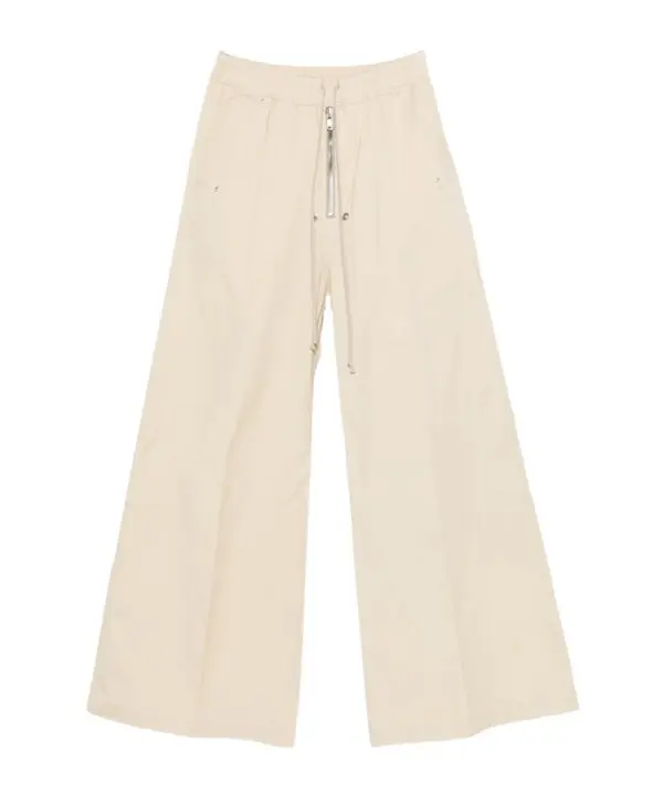 Rick Owens Bela Zip Drawstring Trousers - Nude