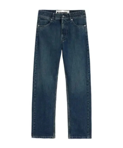 JIL SANDER Regular Fit Denim Trousers - Gasoline Blue
