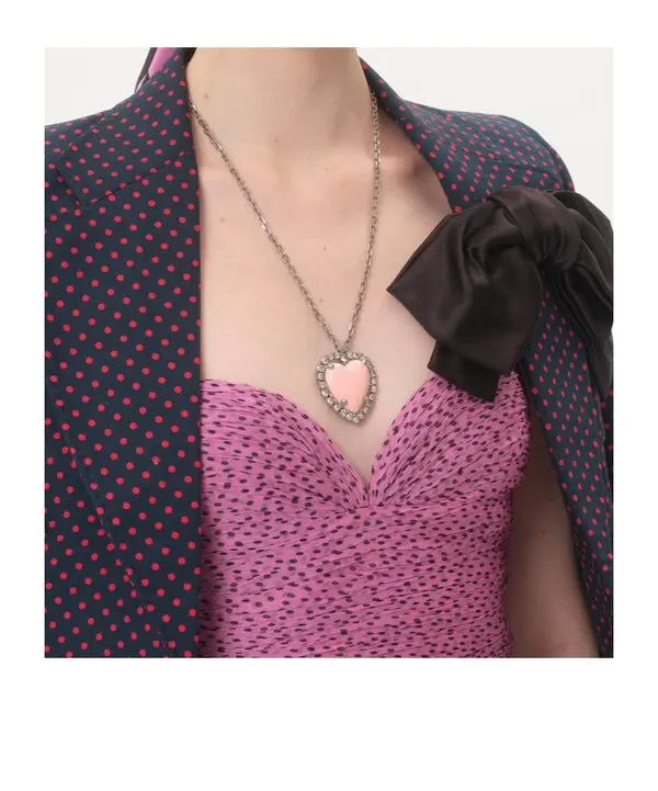 Valentino Garavani Heart Pendant Necklace