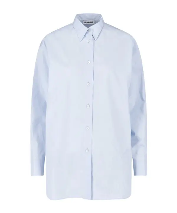 JIL SANDER Long Sleeve Poplin Shirt