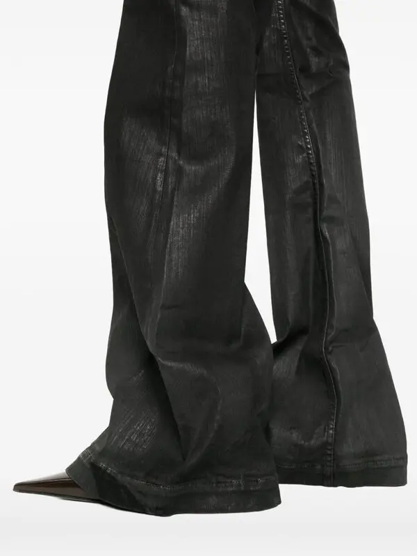 Rick Owens High-waisted Flared Bootcut Jeans