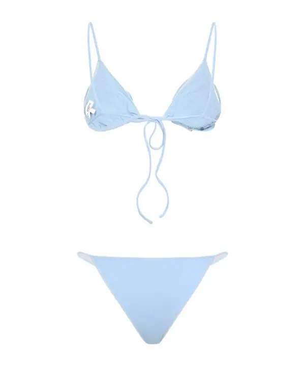 LA REVECHE Sanya Floral Triangle Bikini