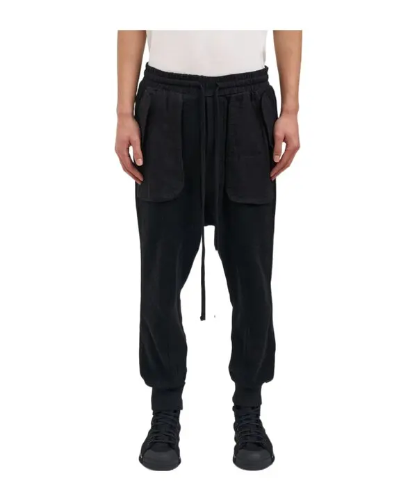 THOM KROM Pocket Jersey Track Pants - Black