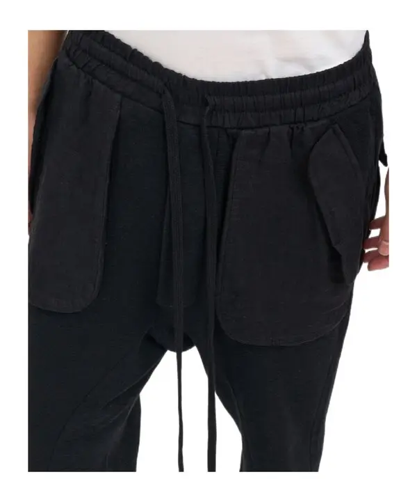 THOM KROM Pocket Jersey Track Pants - Black