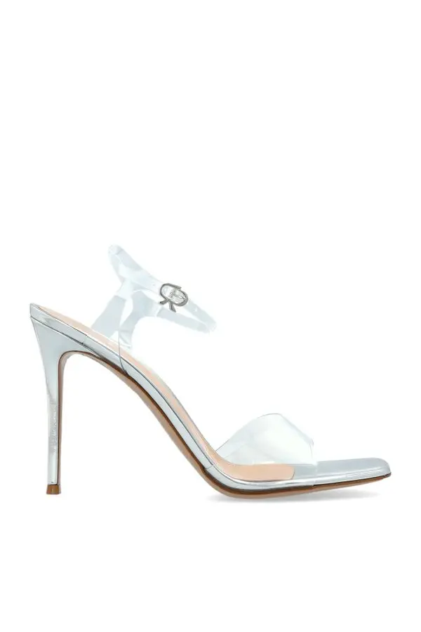 GIANVITO ROSSI Cher Heeled Sandals - White