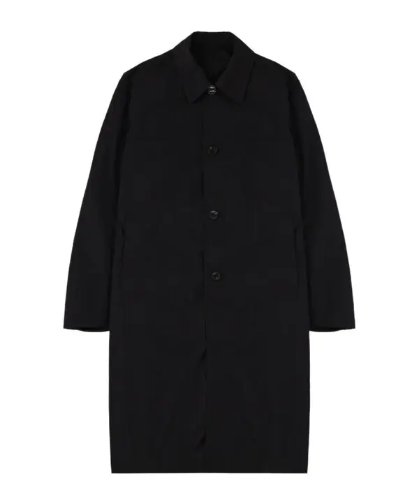 Dries Van Noten Single-breasted Trench Coat - Black