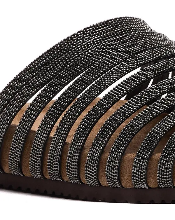 Brunello Cucinelli Embellished Strappy Sandals