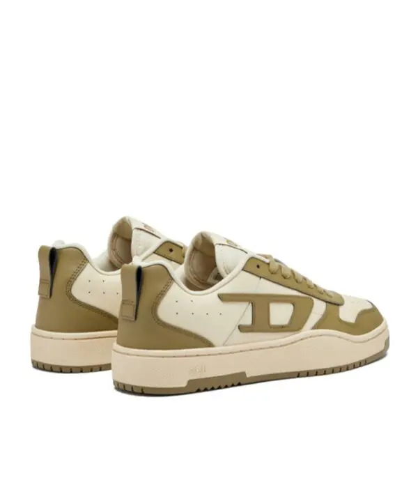DIESEL® S-ukiyo Low-top Leather And Nylon Sneakers - Nude