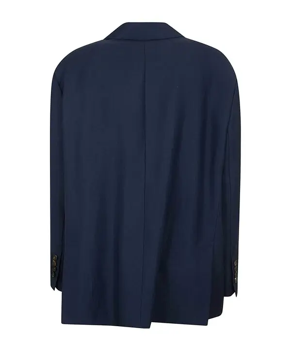 Brunello Cucinelli Single Breasted Blazer - Black