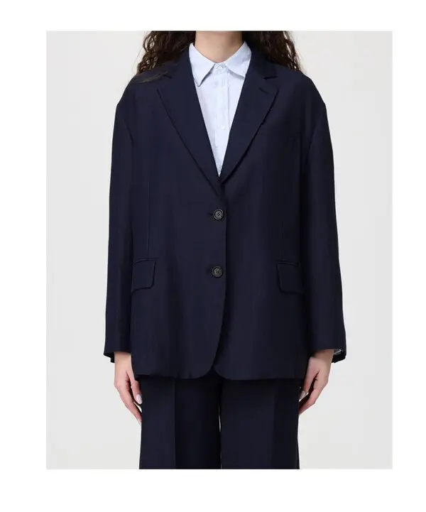 Brunello Cucinelli Single Breasted Blazer - Black