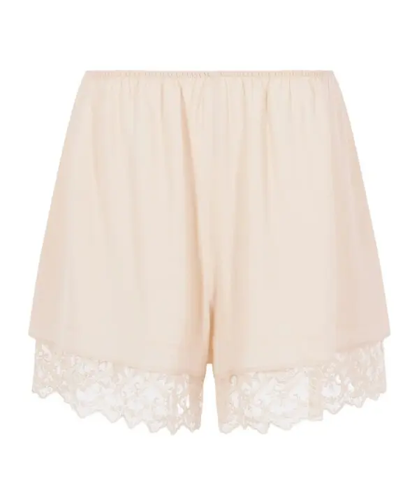 Simone Rocha Elastic Waist Pajama Shorts - Nude