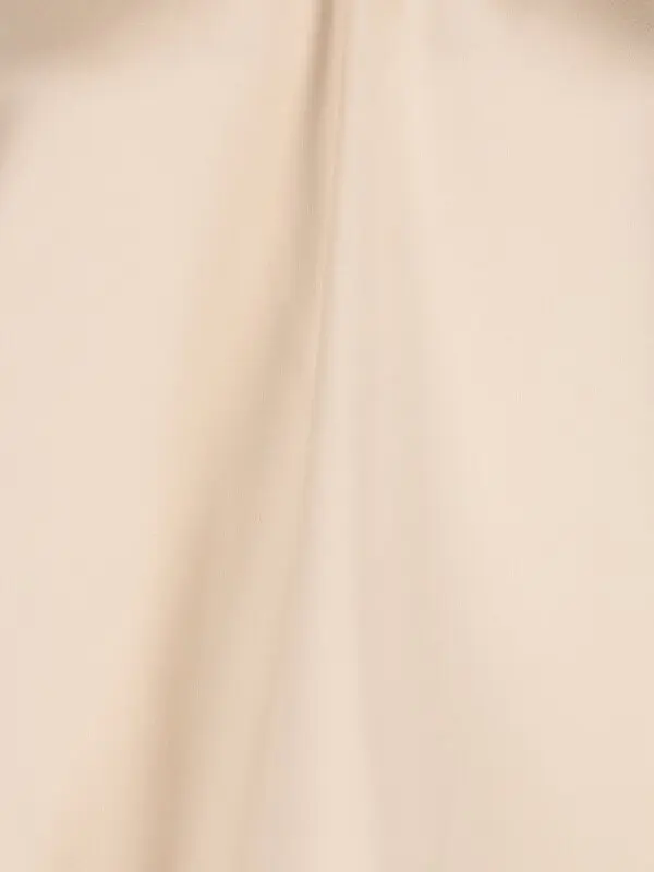 Brunello Cucinelli Keyhole Crewneck Top - Nude