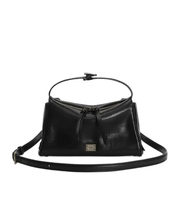 Dolce & Gabbana Vittoria Tempesta Shoulder Bag - Black