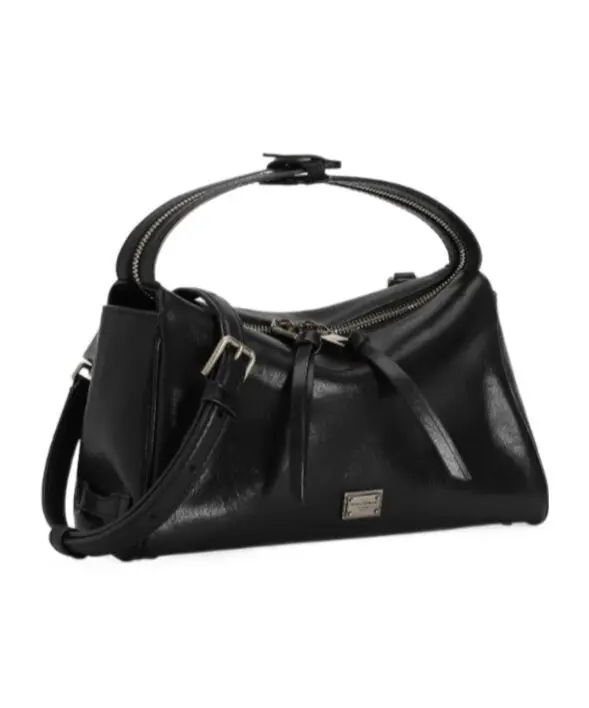 Dolce & Gabbana Vittoria Tempesta Shoulder Bag - Black