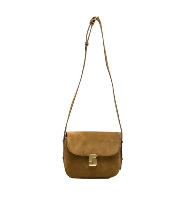 Soeur Snap-on Crossbody Strap - Brown
