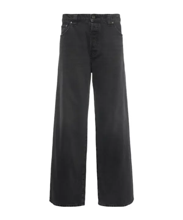 Khaite Winslow Mid Rise Baggy Jeans