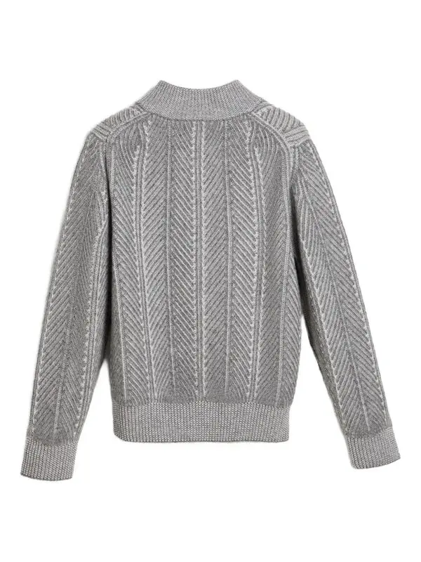 Brunello Cucinelli Ribbed Zip-up Cardigan