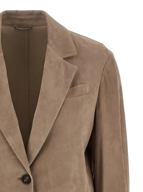 Brunello Cucinelli Single Breasted Tailored Jacket