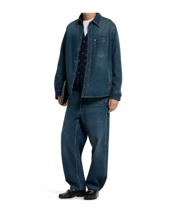 Gucci Reversible Denim Shirt