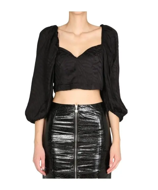 ROTATE BY BIRGER CHRISTENSEN Irina Puff Sleeve Blouse