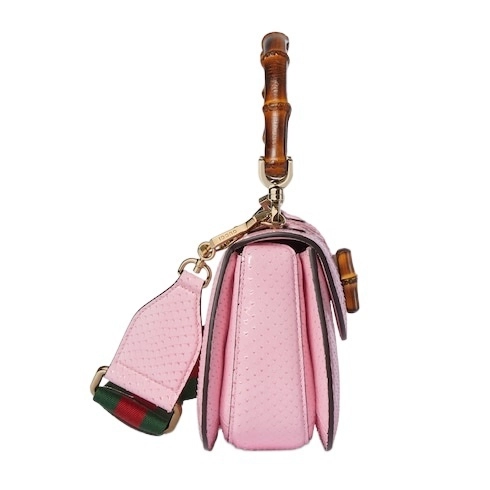 Gucci Bamboo 1947 Python Small Bag
