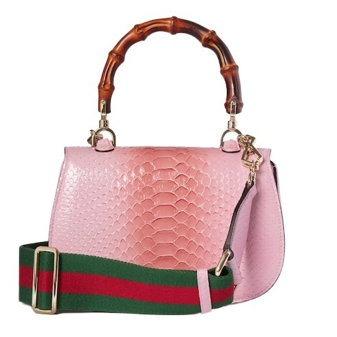 Gucci Bamboo 1947 Python Small Bag
