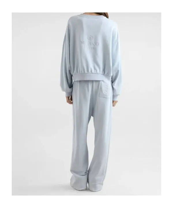 Dolce & Gabbana Elastic Waist Track Pants - Blue