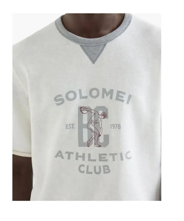 Brunello Cucinelli Short Sleeved Crewneck T-shirt - Panama