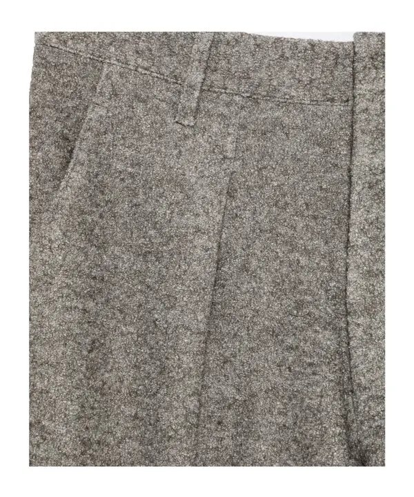 RANRA Pleated Cuffed Trousers