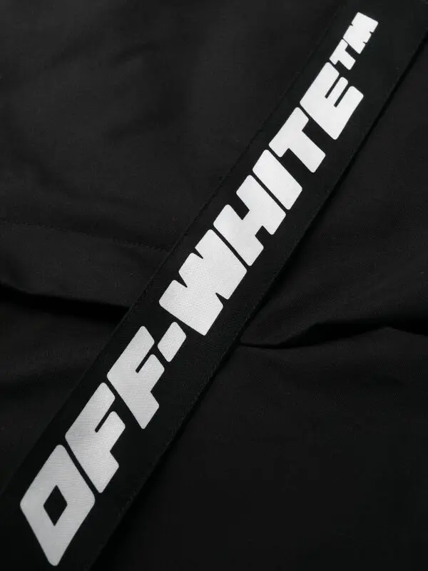 Off-White Belted Chinos Knee Length Shorts