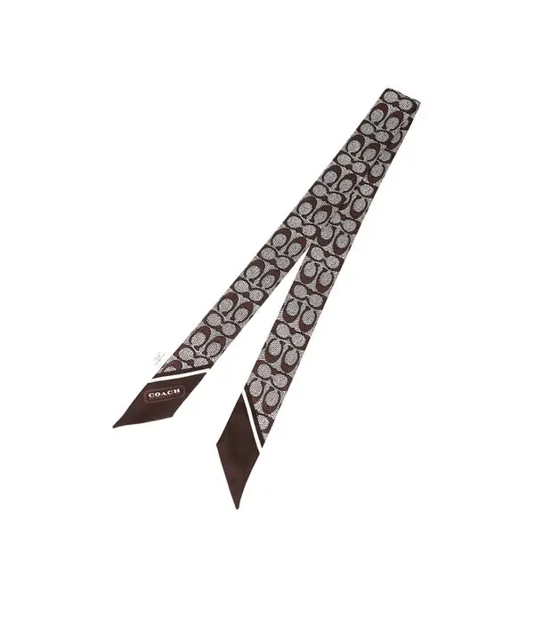 COACH Pointed Silk Scarf