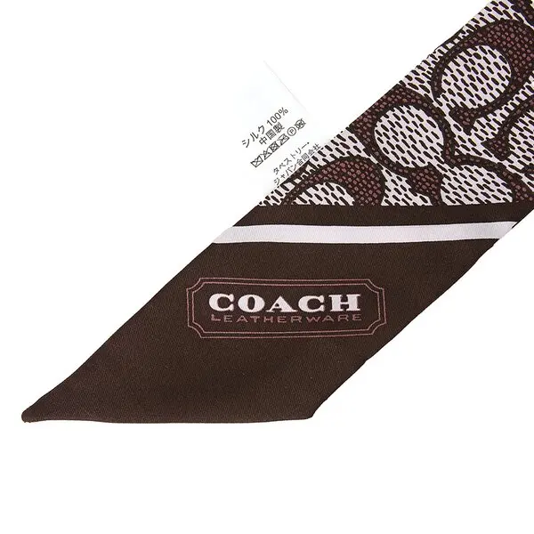 COACH Pointed Silk Scarf